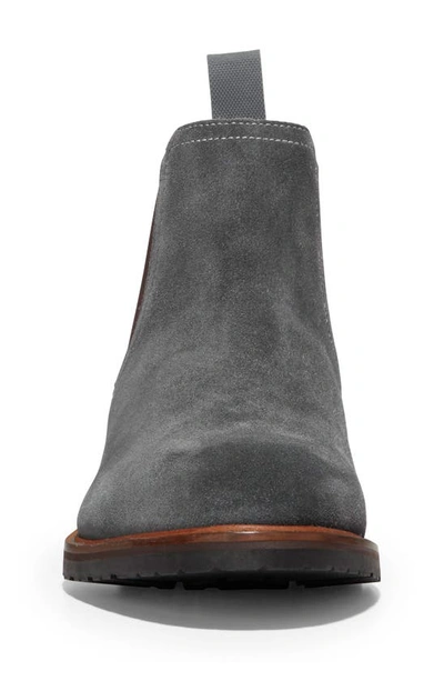 Cole Haan Berkshire Lug Chelsea Boot In Turbulence Suede-natural | ModeSens
