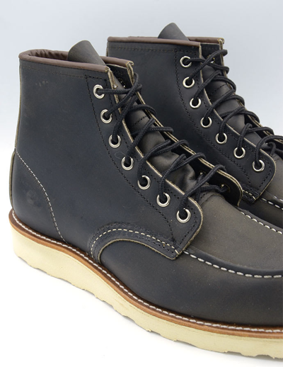 Red Wing 6 Inch Moc Toe Mens Boot In Black Prairie | ModeSens