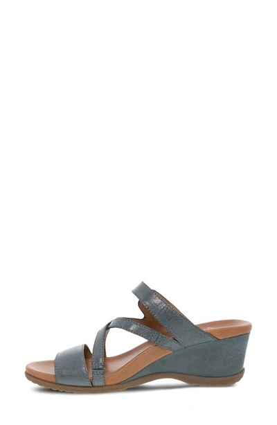 Dansko Ana Wedge Sandal In Denim | ModeSens