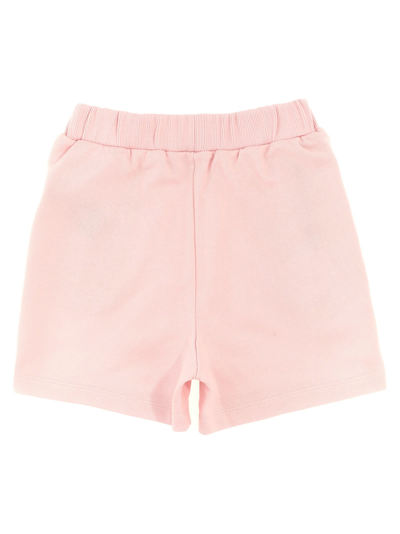 Balmain Kids' Logo Buttons Shorts In Pink | ModeSens