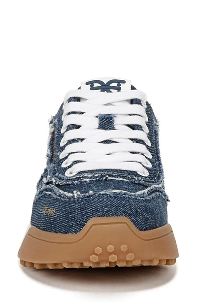 Sam Edelman Layla Denim Sneaker In Blue Multi | ModeSens