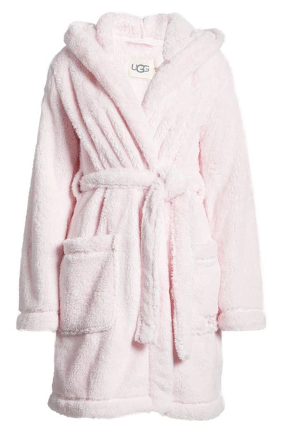 Ugg Aarti Faux Shearling Hooded Robe In Patisserie | ModeSens