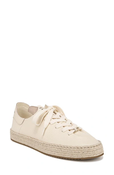 Sam Edelman Poppy Jute Lace-up Sneaker Modern Ivory In White | ModeSens