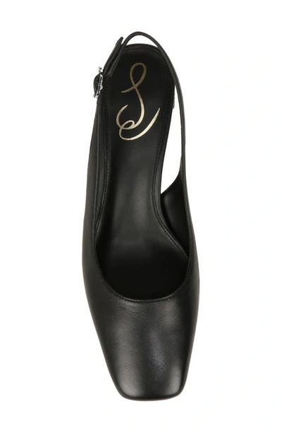 Sam Edelman Terra Gem Slingback Kitten Heel In Black | ModeSens