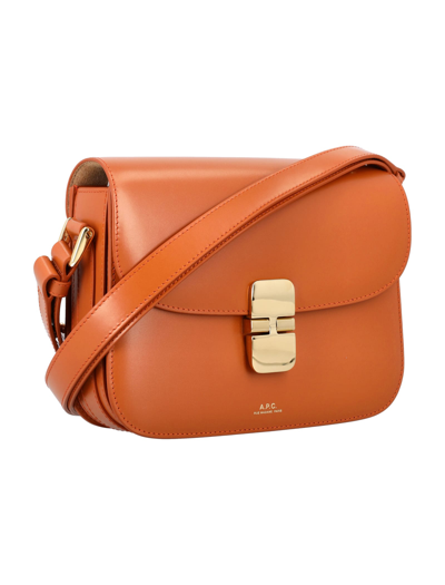 Apc Grace Small Shoulder Bag In Cinnamon | ModeSens