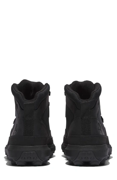 Timberland Converge Waterproof Mid Top Hiking Boot In Black | ModeSens