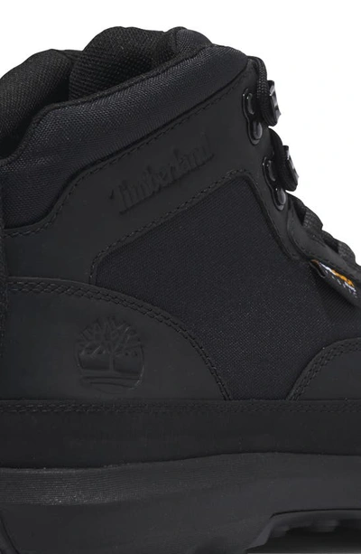 Timberland Converge Waterproof Mid Top Hiking Boot In Black | ModeSens
