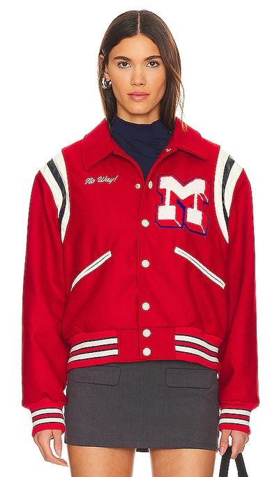 Mother The Team Spirit Varsity Jacket In Sidelines | ModeSens