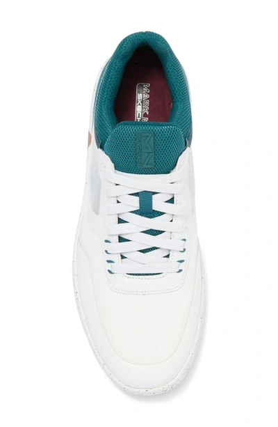 Skechers Mark Nason Alpha Cup Sneaker In White/light Blue | ModeSens