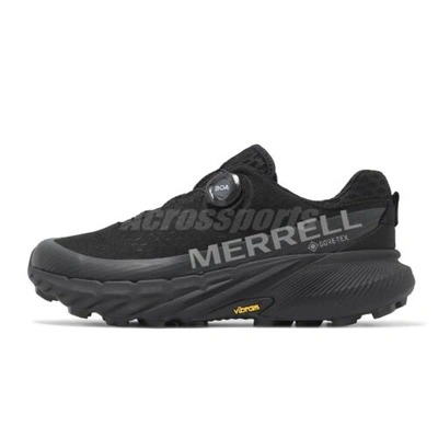 Pre-owned Merrell Agility Peak 5 Boa Gtx Gore-tex Black Men Trail ...