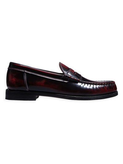 Allen Edmonds Newman Penny Loafer In Antique Burgundy | ModeSens