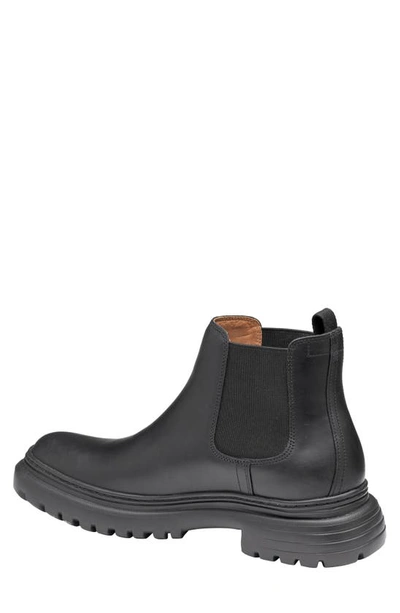 Johnston & Murphy Kelton Chelsea Boot In Black Full Grain Leather ...