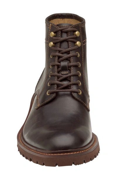 Johnston & Murphy Barrett Water Resistant Boot In Dark Brown | ModeSens