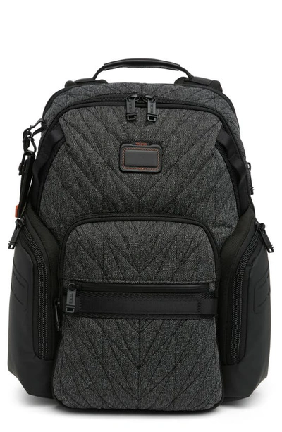 Tumi Alpha Bravo Navigation Backpack In Grey Dynamic Stitch | ModeSens