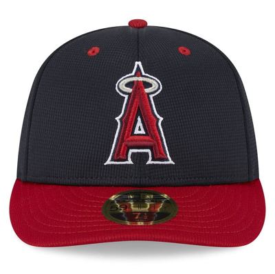 New Era Navy Los Angeles Angels 2024 Batting Practice Low Profile ...