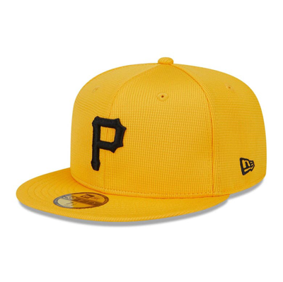 New Era Gold Pittsburgh Pirates 2024 Spring Training 59fifty Fitted Hat ...