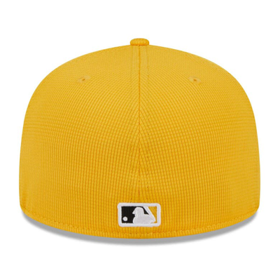 New Era Gold Pittsburgh Pirates 2024 Spring Training 59fifty Fitted Hat ...