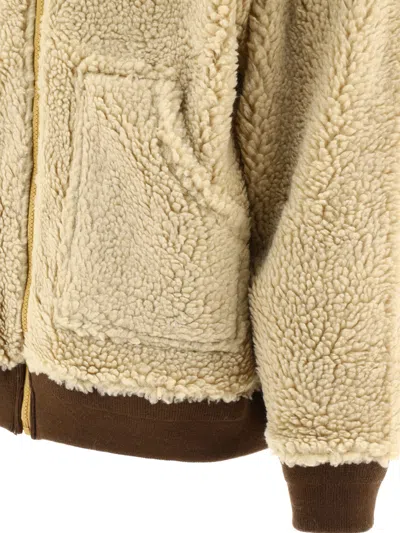 Human Made Boa Jackets Beige | ModeSens