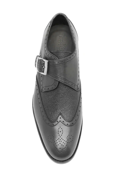 Anthony Veer Men's Roosevelt Iii Single Monkstrap Wingtip Goodyear ...