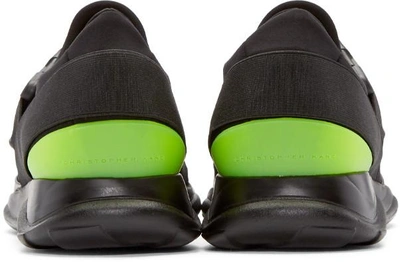 Christopher Kane Black Neon Spoiler Sneakers | ModeSens