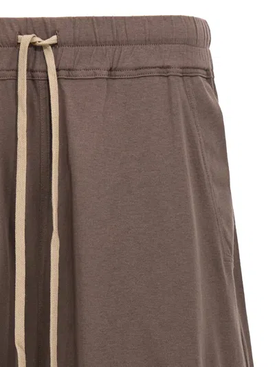 Rick Owens X Champion Beveled Pods Bermuda Shorts In Gray | ModeSens