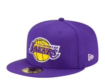 New Era 59fifty Nba Los Angeles Lakers Icy Side Patch Fitted W ...