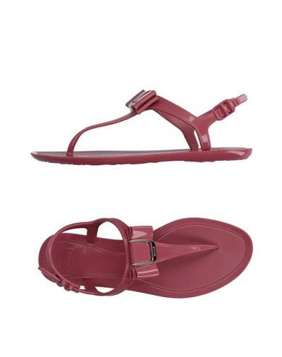 Bally Flip Flops In Pastel Pink | ModeSens