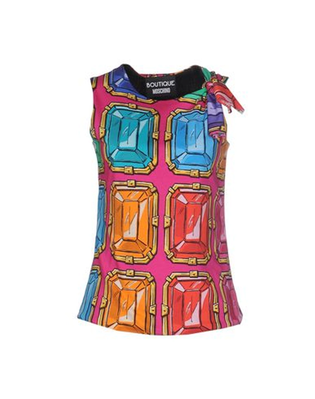 Boutique Moschino Top In Fuchsia | ModeSens