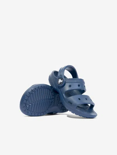 Crocs Kids Classic Sandal In Blue | ModeSens