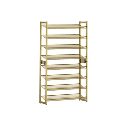 Breebe Shoe Rack, 8-tier Shoe Organizer, Metal Shoe Storage For Garage ...