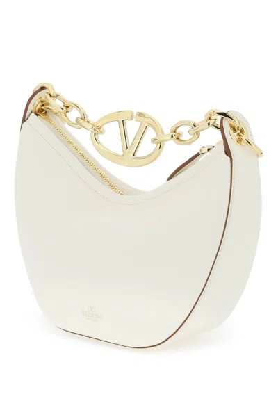 Valentino Garavani Mini Vlogo Moon Bag In Nappa Leather With Chain ...