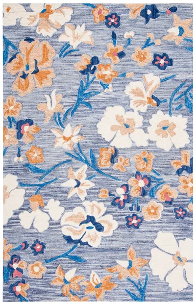 Safavieh Jardin Handmade Rug In Blue | ModeSens