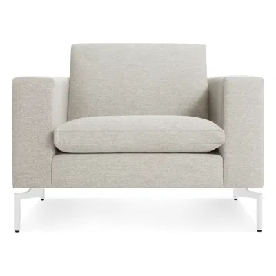 Blu Dot New Standard Lounge Chair In Maharam Mode In Clavicle/white ...