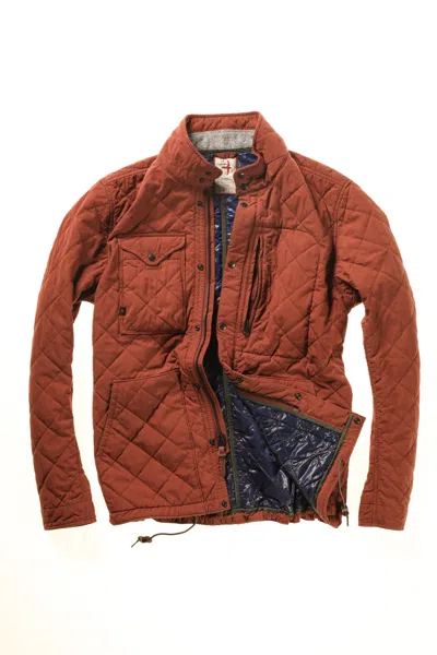 Pre-owned Relwen Quilted Tanker Jacket In Chestnut | ModeSens