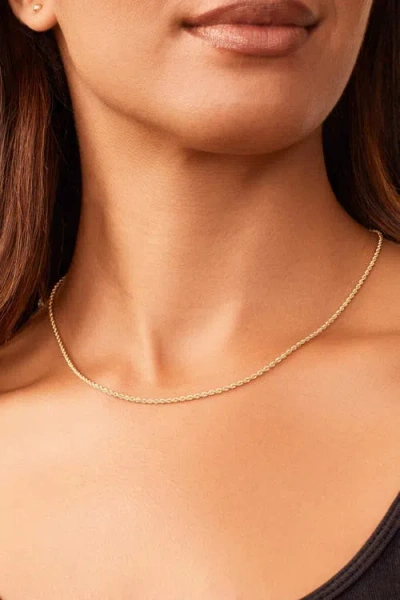 Oradina 10k Gold Roman Rope Bold Chain Necklace In Yellow Gold | ModeSens