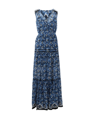 Veronica Beard Tecate Maxi Dress In Blue | ModeSens