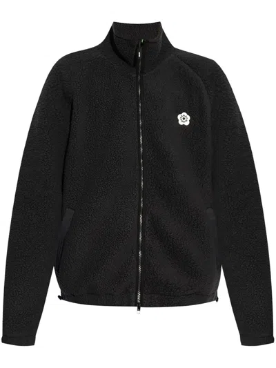 Kenzo Boke 2.0 Jacket With Wool-effect And Embroidery In Black | ModeSens