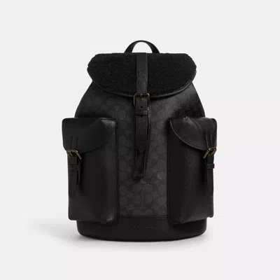 Coach Outlet Warner Backpack In Signature Canvas In Multi | ModeSens