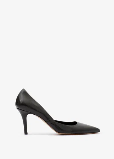 Isabel Marant Women's Purcy Leather Pump Shoes In Black | ModeSens