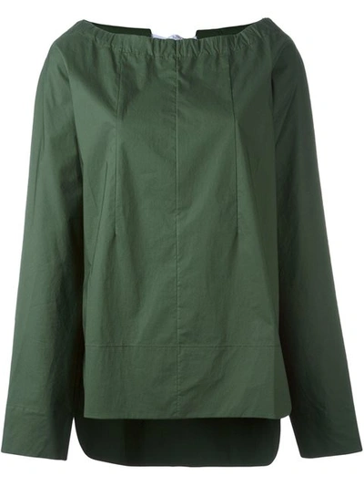 Marni Drawstring Neck Blouse | ModeSens