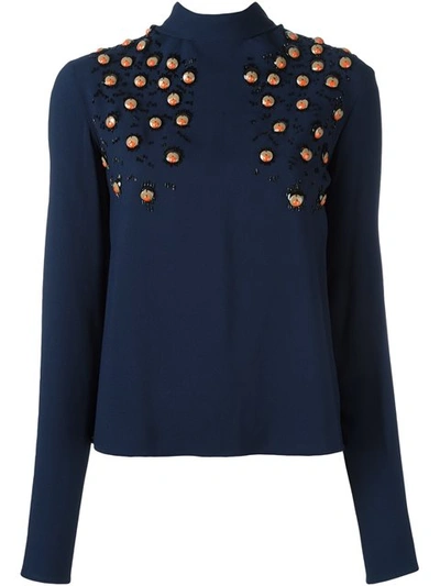 Msgm Bead Embellished Top | ModeSens