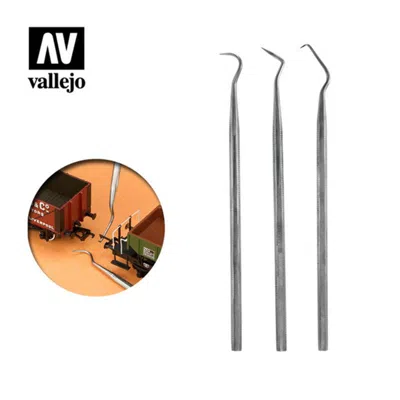 Vallejo Paint Stainless Steel Probes - Set Of 3 | ModeSens