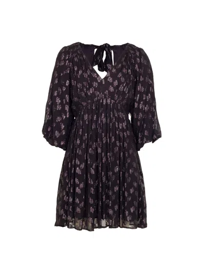 Rose & Nancy Women's Willow Black Mini Dress | ModeSens