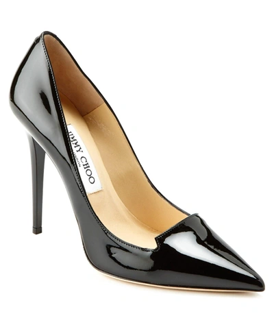 Jimmy Choo Avril Patent Pointy Toe Pump' In Nocolor | ModeSens