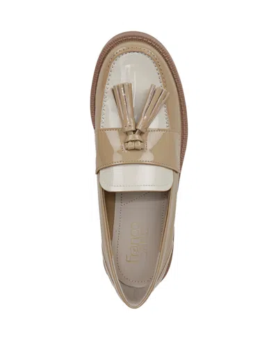 Franco Sarto Women's Lucia Round Toe Low Profile Tassel Loafers In ...
