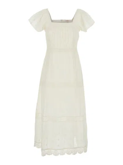 Derhy Christelle Robe In White | ModeSens
