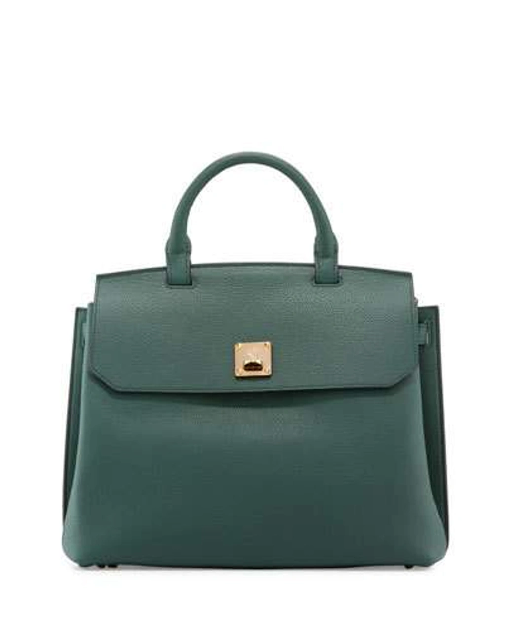 Mcm Milla Large Convertible Satchel, Forest Green | ModeSens