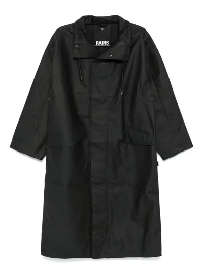 Rains Vision Longer Jacket In Black | ModeSens