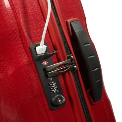 Samsonite C-lite Hardside Carry-on Spinner Luggage In Chili Red | ModeSens
