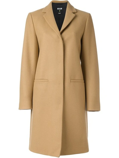 Msgm Single Breasted Coat | ModeSens